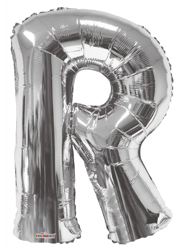 Big silver balloon letters store