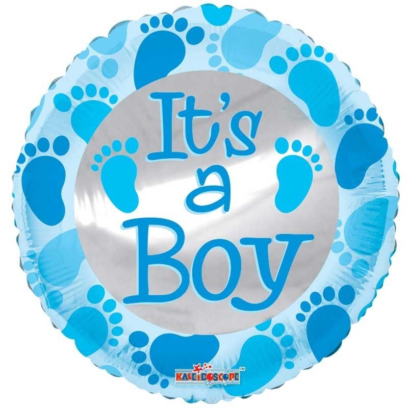 Baby Blue Footprints (18 inch) | APAC