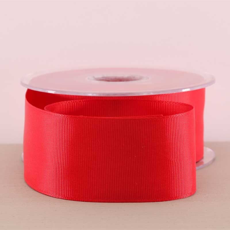 Bright Red Gross Grain Ribbon (38mm x 20m) | APAC