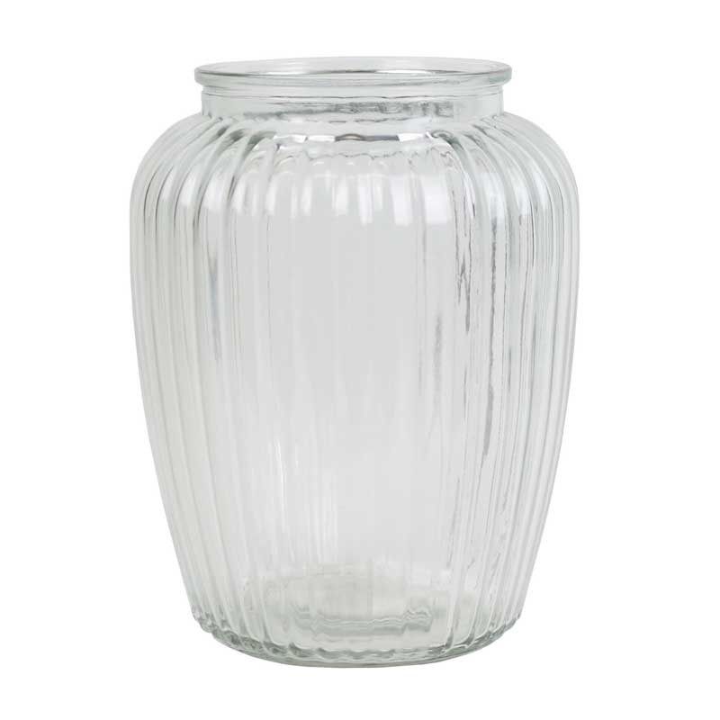 Ribbed Vase (H20cm) | APAC