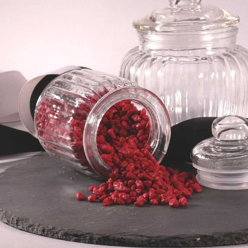 Pebbles in Jar 4-6mm 750gr Dark Red | APAC