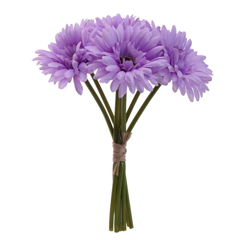 Gerbera bunch Lavender x 7 Flowers | APAC