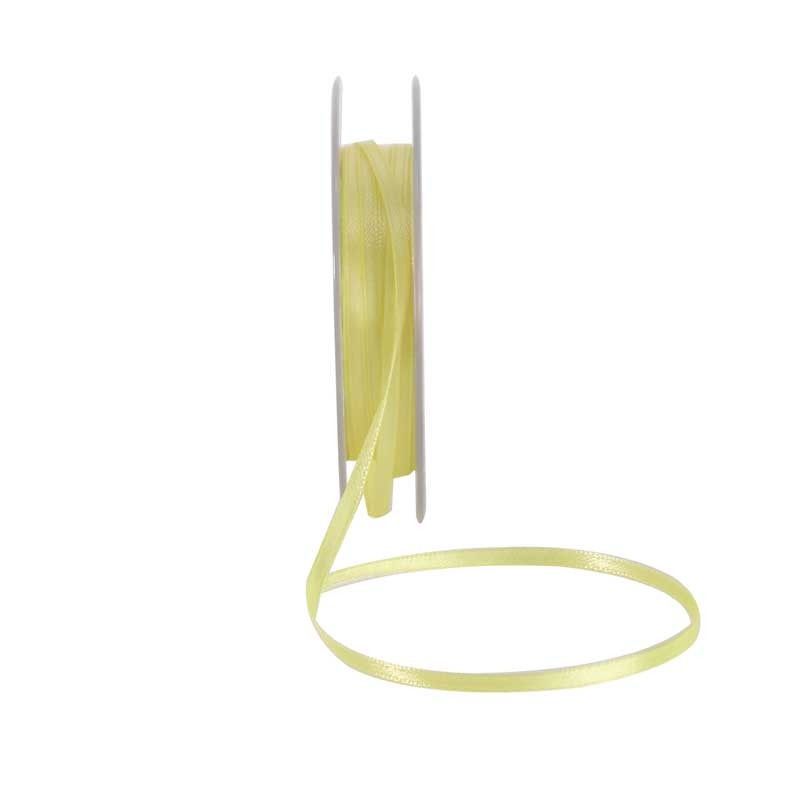 Light Yellow Satin Ribbon (3mm x 50m) | APAC