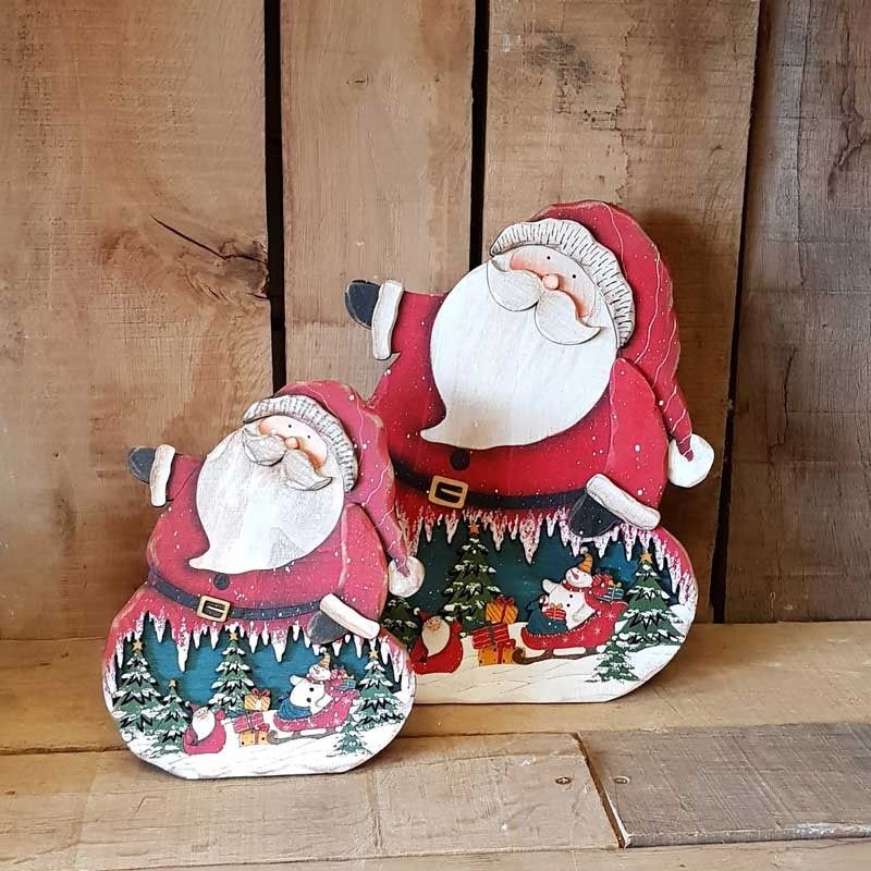 Wooden Santa Stand - Small | APAC