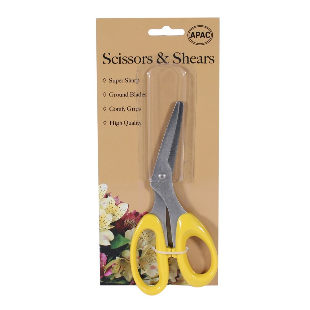 APAC Floral Touch Electroplate Scissors | APAC