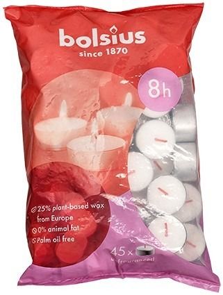Bolsius Tea Lights 8 hr Bag of 45 | APAC