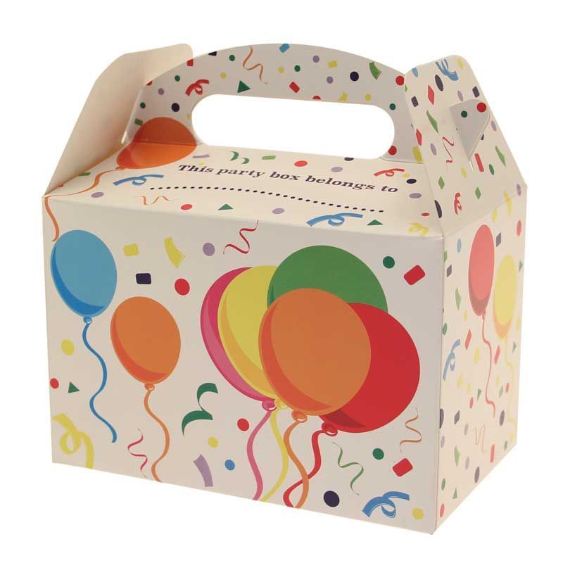 Balloons Party Box - 6 boxes per header card | APAC